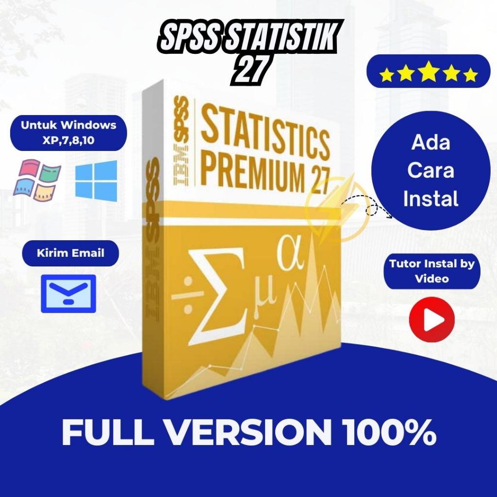Jual SPSS 27 Fullversion GARANSI 100% | Shopee Indonesia