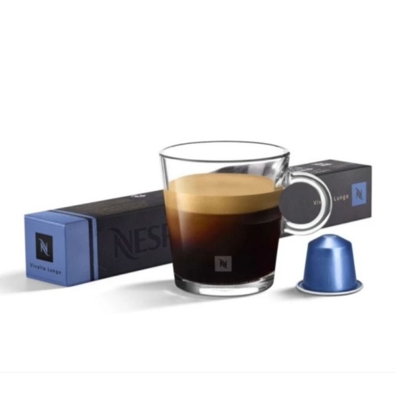 Jual Nespresso Coffee Capsule Limited edition Vivalto Lungo (5.capsule ...