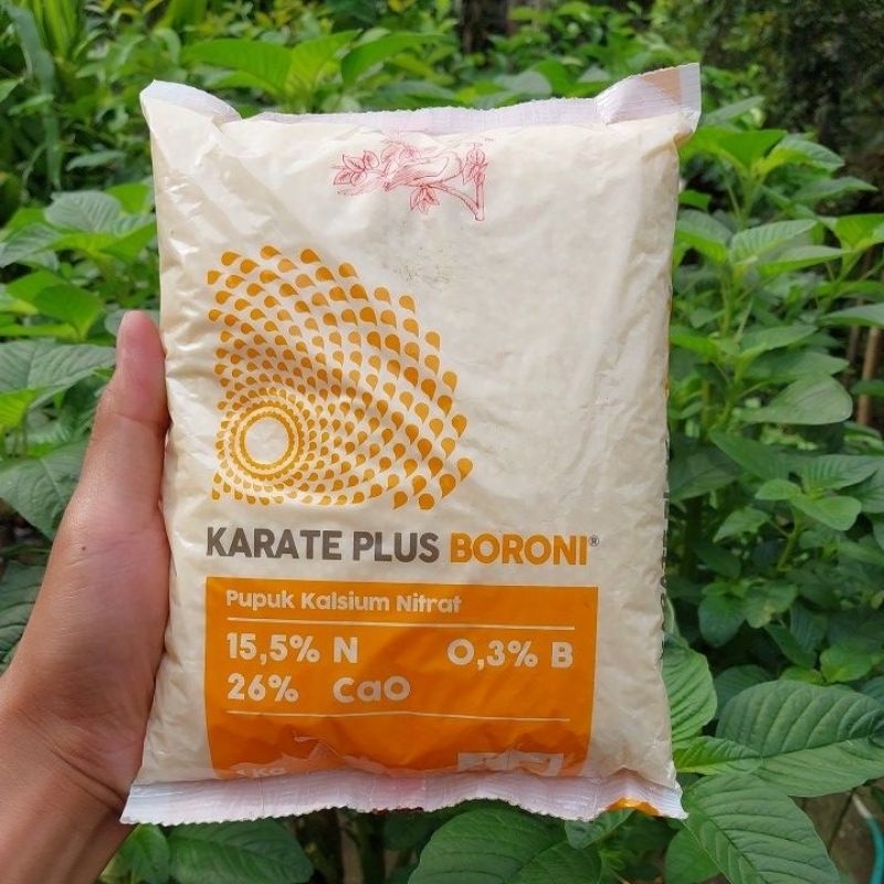 Jual PUPUK MEROKE KARATE PLUS BORONI 1 KG ORIGINAL PUPUK KALSIUM NITRAT ...