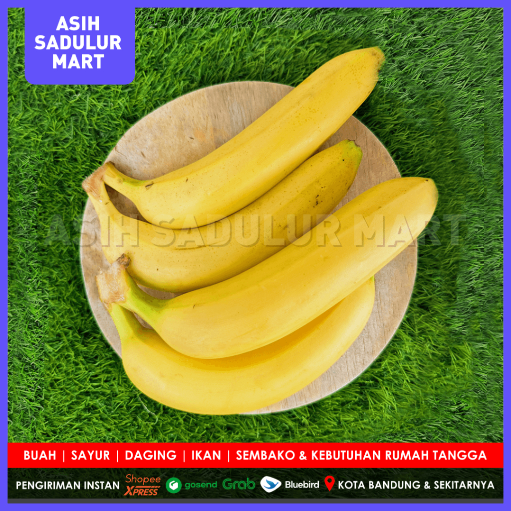 Jual Pisang Cavendish Sunpride 900g-1kg | Asih Sadulur Mart | Shopee ...