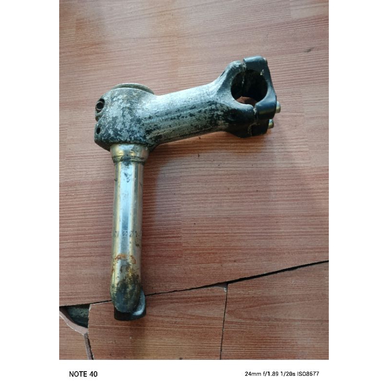 Jual stem sepeda mtb plus adaftor second | Shopee Indonesia
