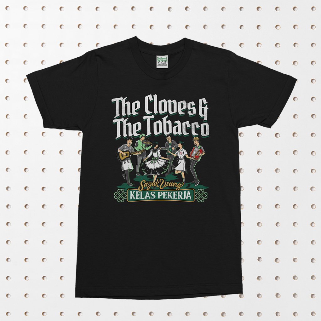 Jual The Cloves And The Tobacco 'Sajak Usang Kelas Pekerja' T-Shirt ...