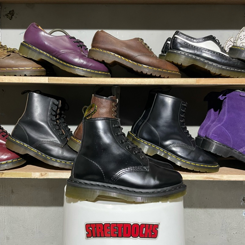 Jual dr martens docmart 101 black smooth original (size 36) | Shopee ...