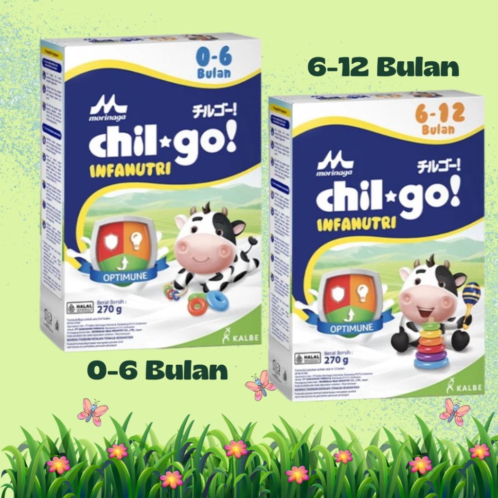 Jual Chil Go Infanutri Formula Bayi Usia 0-6 Bulan & 6-12 Bulan 270gr ...