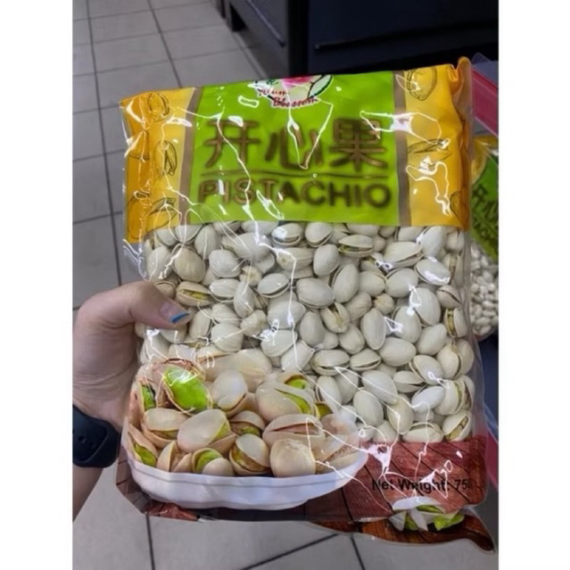 Jual pistachio / kacang buka hati / khoi sim theu 750g | Shopee Indonesia