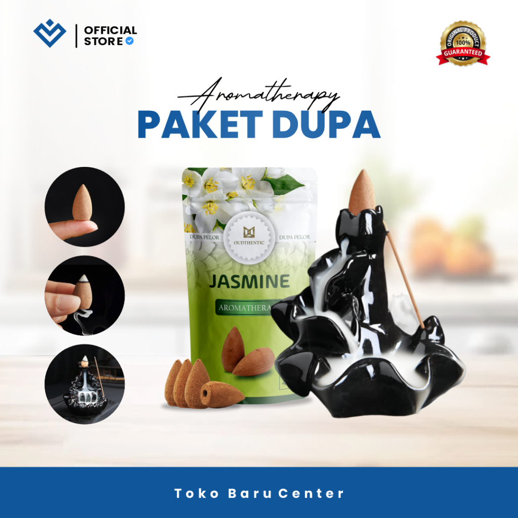 Jual Paket Dupa Aromaterapi + Tempat dupa Asap Bawah / Dupa pelor ...
