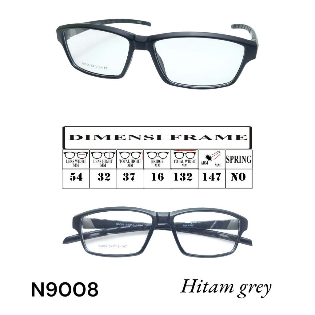 Jual FRAME KACAMATA MINUS PLUS CYLINDER PROGRESIF PRIA WANITA KOREA ...