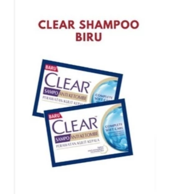 Jual SAMPO CLEAR SACHET / 1 RENCENG ISI 12 / 9MLSAMPO CLEAR SACHET / 1 ...