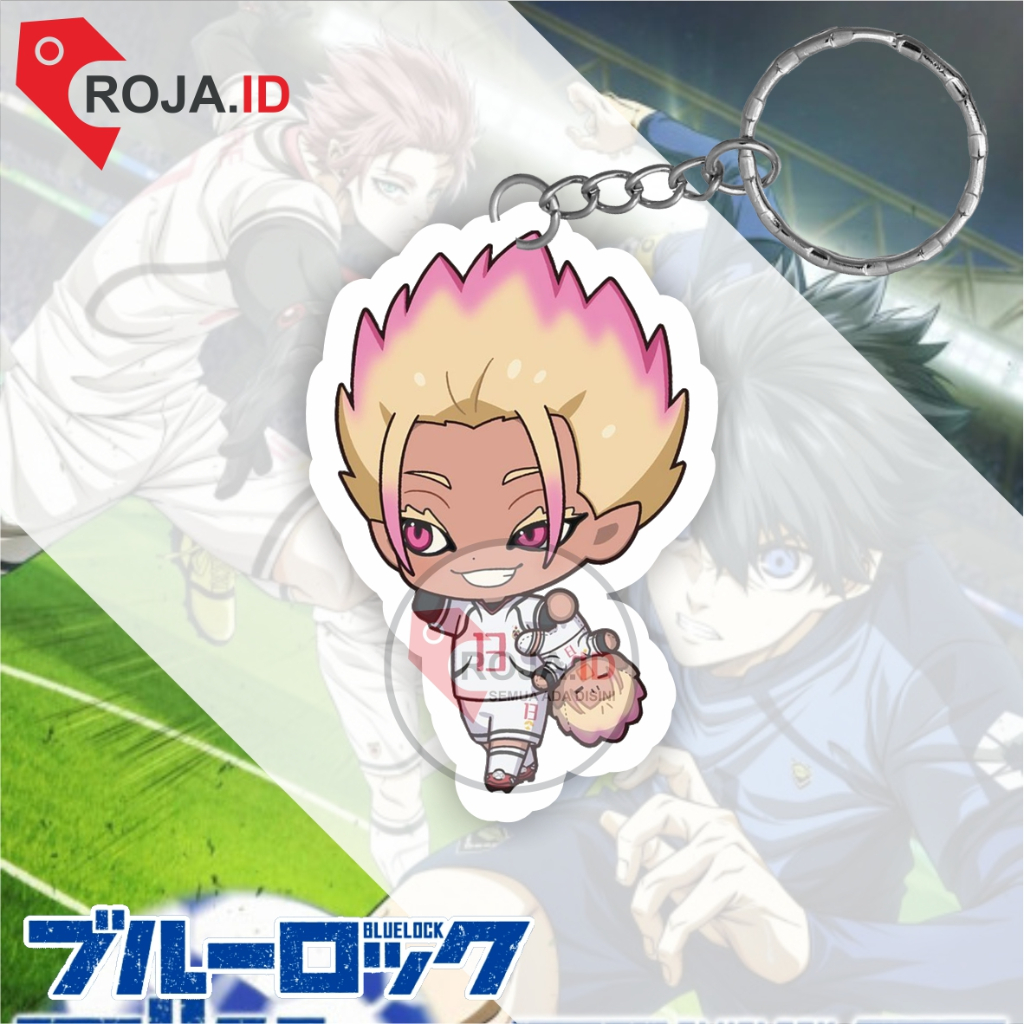 Jual Gantungan Kunci Blue Lock Shidou Ryusei - Gantungan Kunci Anime ...