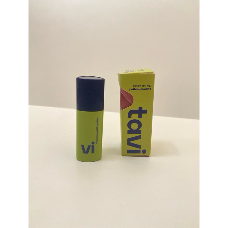 Jual Tavi Lip Oil Gel to Oil Staining Lip Glide Shade Rosella Preloved ...