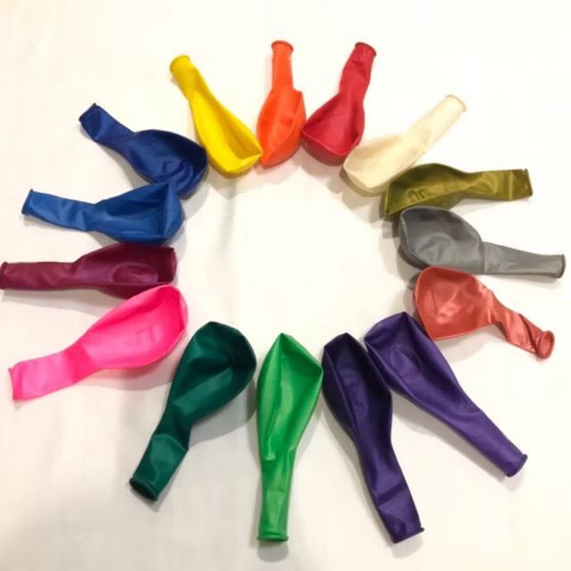 Jual Balon latex METALIK 12 inch Satuan | Shopee Indonesia