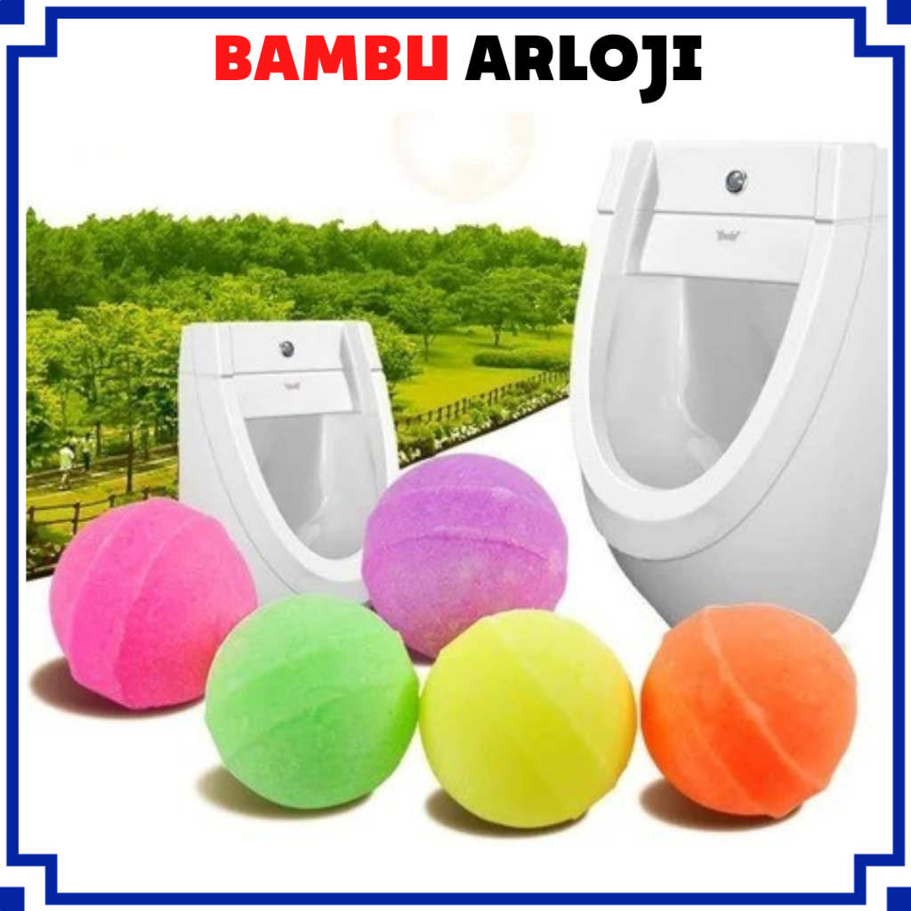 Jual BAJ Kamper Toilet Ball Colour Isi 5 Bola Kamper Kapur Barus Bola ...