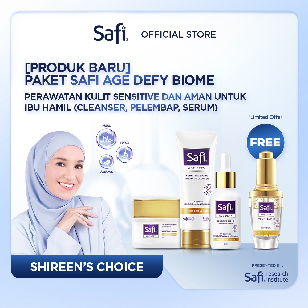 Jual Paket Safi Age Defy Biome - Perawatan kulit sensitive dan aman ...