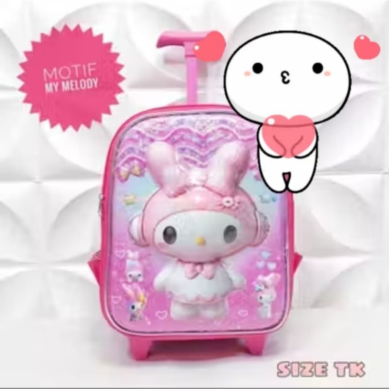 Jual NEW TAS TK anak backpack ransel melody Sanrio melodi tas anak ...