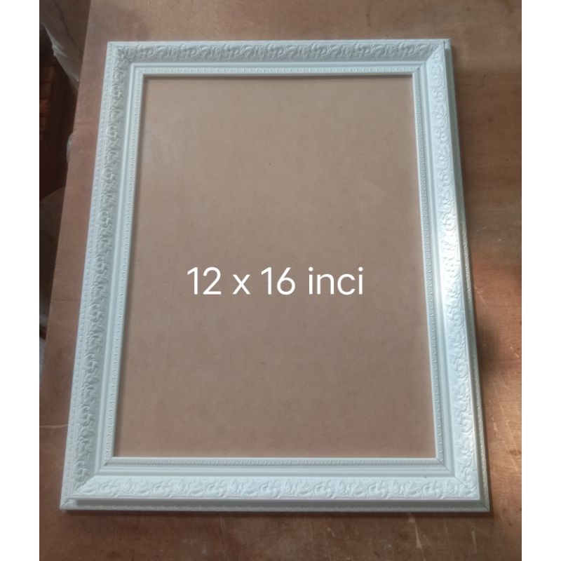 Jual Bingkai foto 12 x16 inci/ 12 R/ 30 x 40 cm ukir / minimalis ...