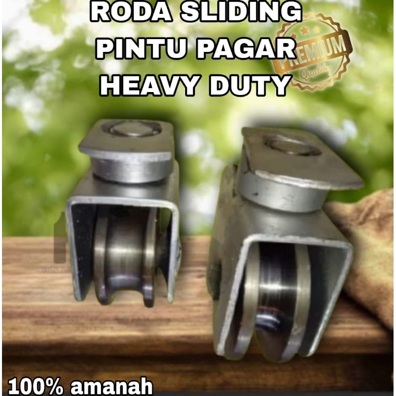 Jual Roda sliding new pagar Heavy Duty/RODA sleding new bisa untuk ...