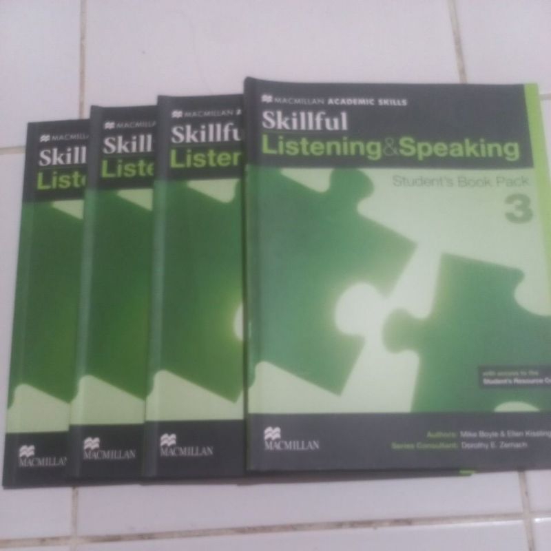 Jual SKILLFULL LISTENING & SPEAKING STUDENT BOOK PACK 3 | Shopee Indonesia