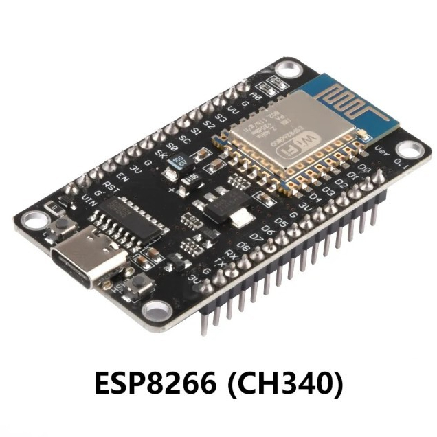 Jual ESP8266 NodeMCU Lua ESP-12E CP2102 CH340C USB C Type-C Interface IOT Internet of Things ...