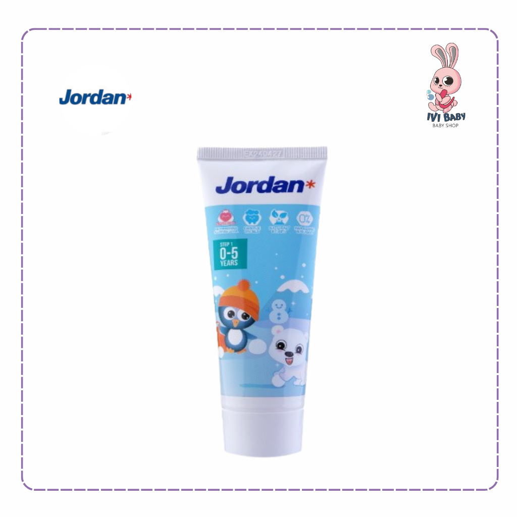 Jual Jordan Toothpaste 0-5 Th (Pasta Gigi untuk Gigi Susu) | Shopee ...
