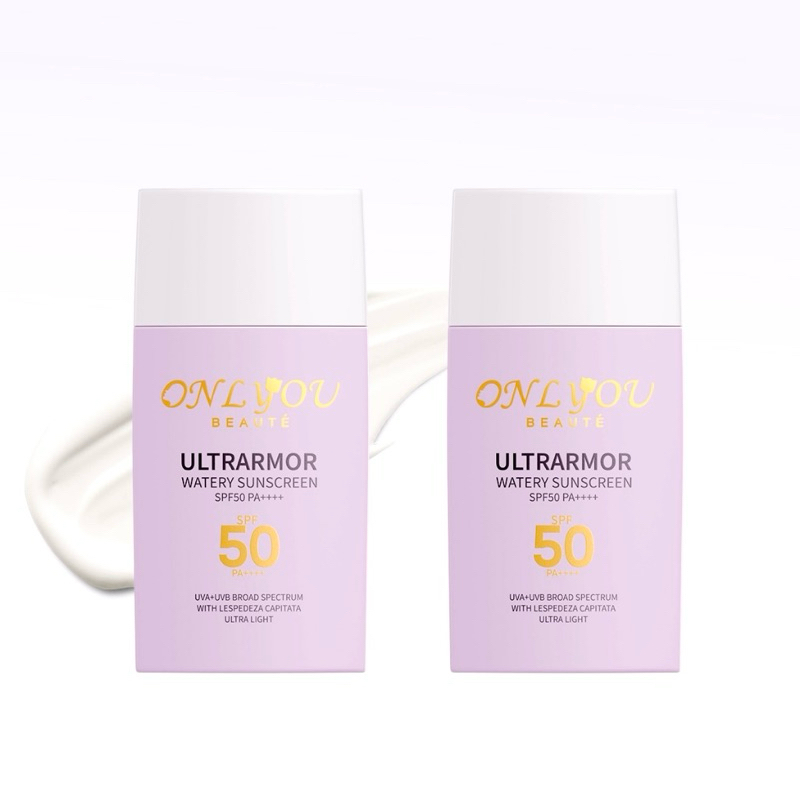 Jual Onlyou Ultrarmor Watery Sunscreen SPF 50 PA++++ 40ml | Shopee ...