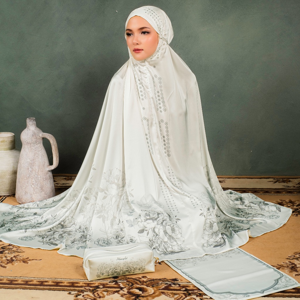 Jual Mukena Dewasa Motif Cantik Mewah Premium 2in1 Bashira Series ...