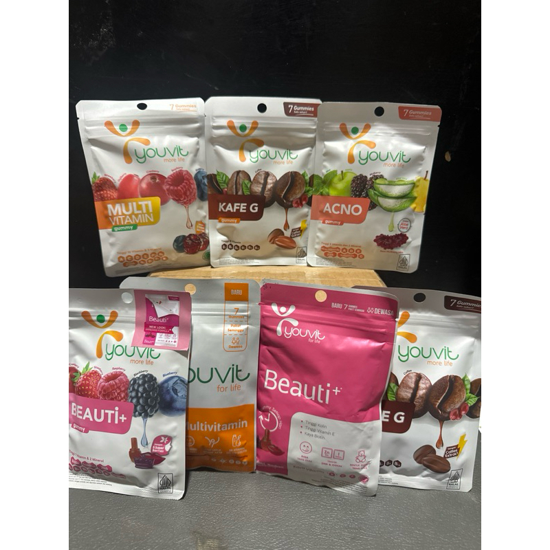 Jual Youvit multivitamin 7 gummies dewasa | Shopee Indonesia
