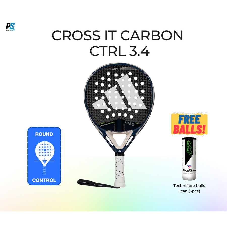 Jual ADIDAS CROSS IT CARBON CTRL PADEL RACKET | RAKET PADEL RAKET ...