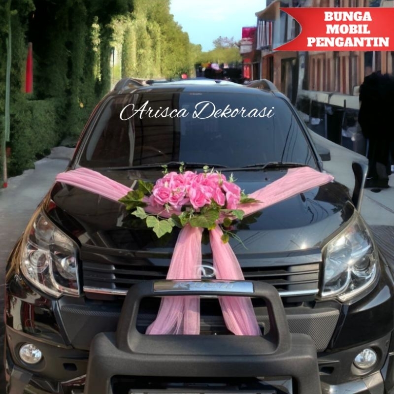 Jual WEDDING - BUNGA MOBIL PENGANTIN SIAP PAKAI - HIASAN MOBIL ...