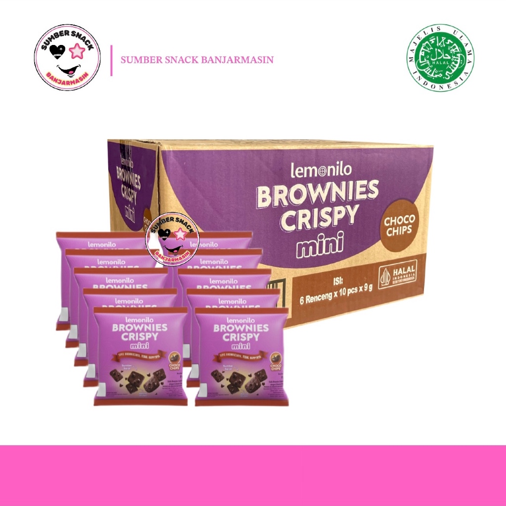 Jual Lemonilo Brownies Mini Choco Renceng Karton (Isi 6 Renceng/Karton ...