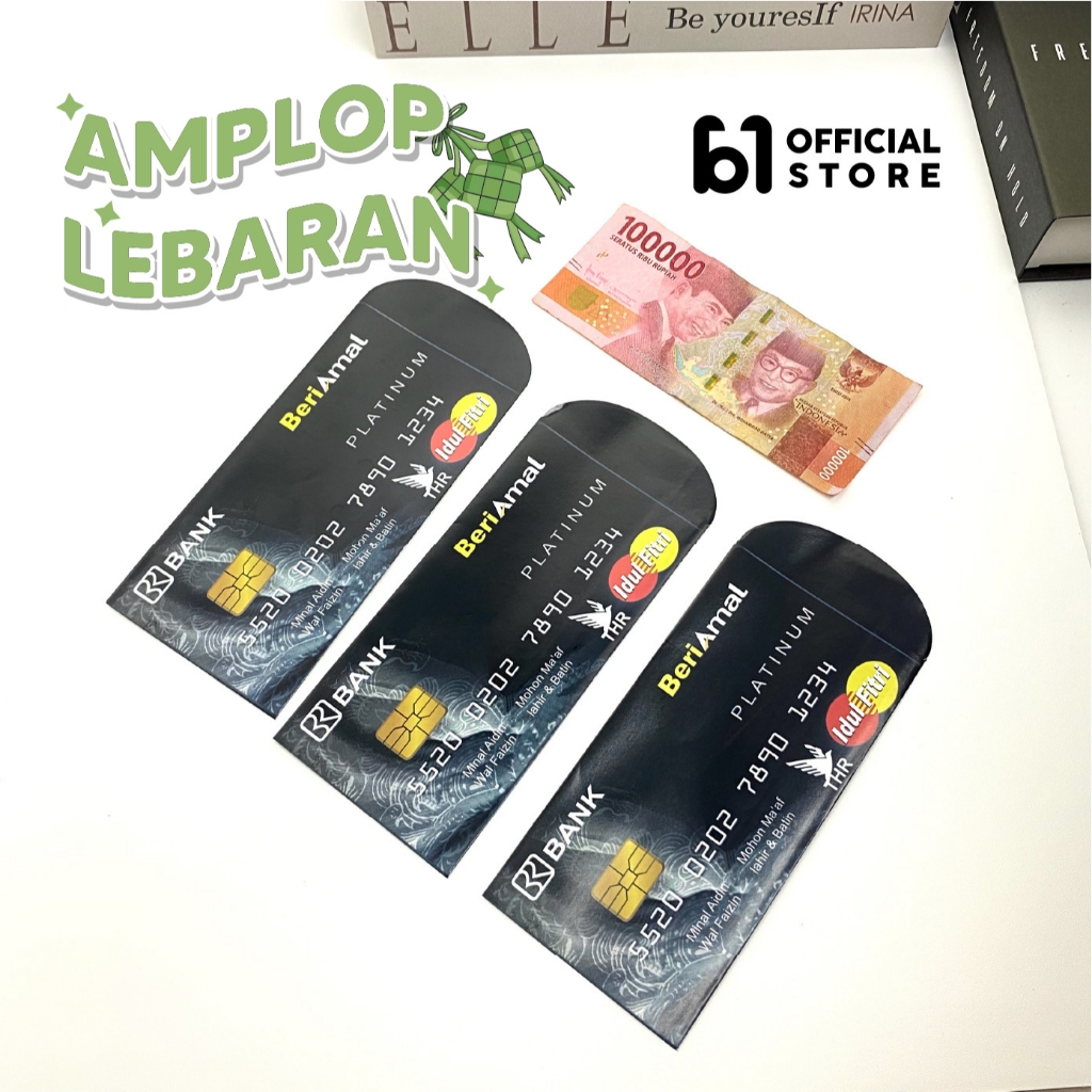 Jual AMPLOP LEBARAN IDUL FITRI ISI 100 LEMBAR 1PACK AMPLOP THR HARI ...