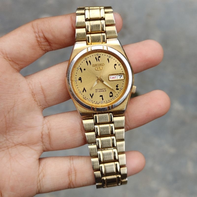 Jual jam tangan seiko 5 automatic snkk066 caliber 7s26 01h0 | Shopee ...