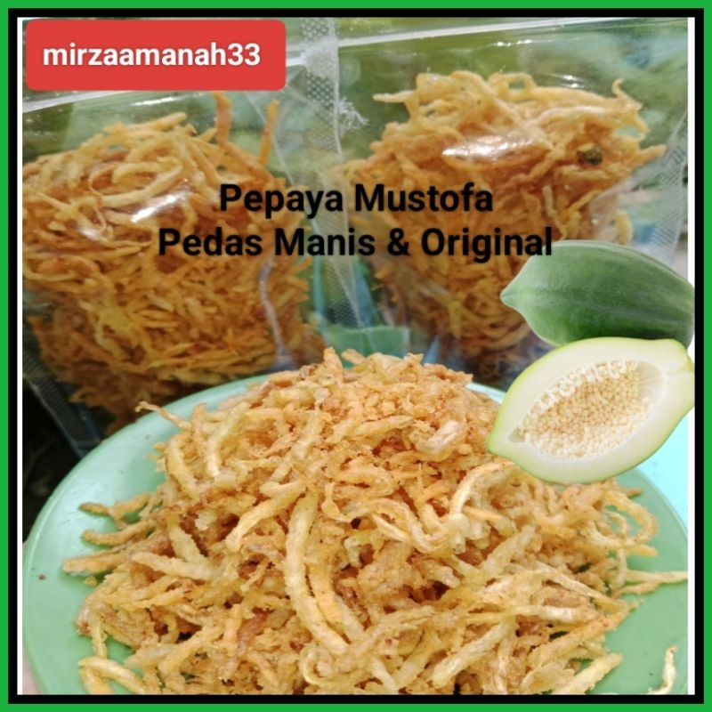 Jual Pepaya Mustofa Keripik Pepaya Bumbu Stik pepaya bumbu | Shopee ...