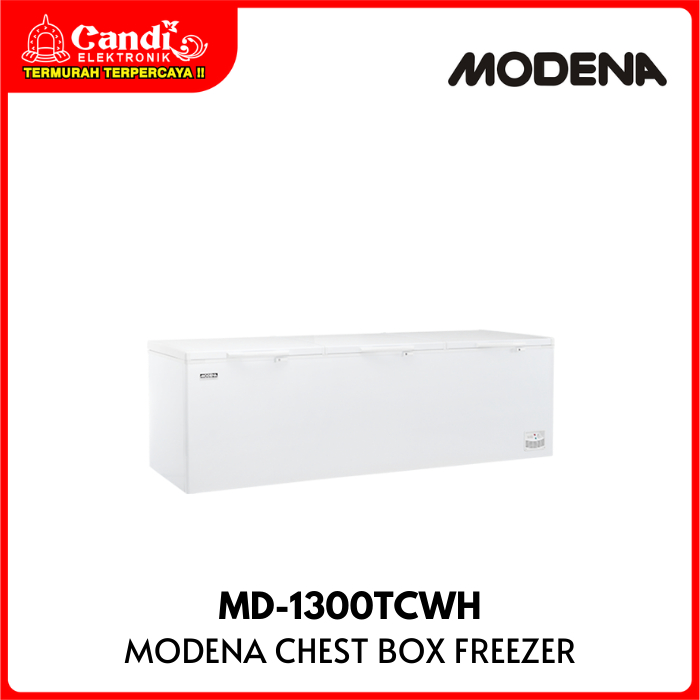 Jual MODENA Chest Box Freezer Kapasitas 1300 Liter Power Duo Cooling MD ...