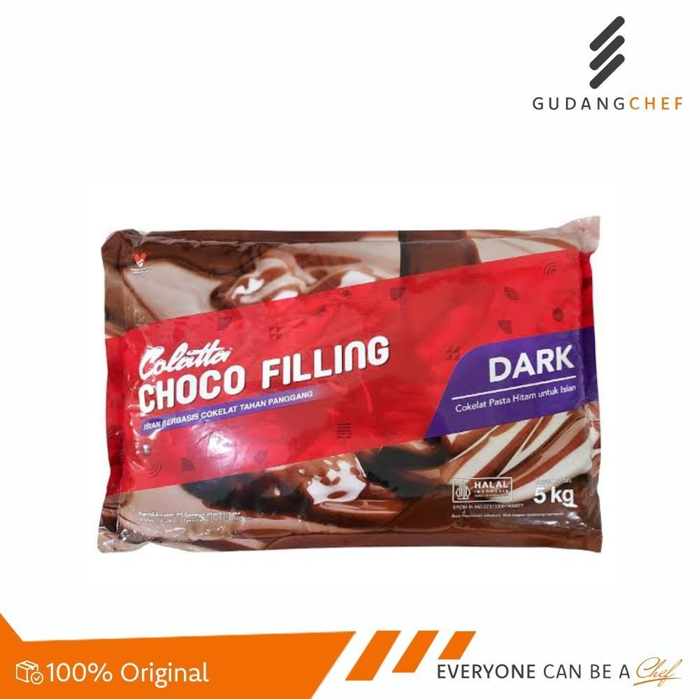 Jual Choco Filling Coklat Isian 5Kg/Colatta Choco Filling 5Kg/Van ...