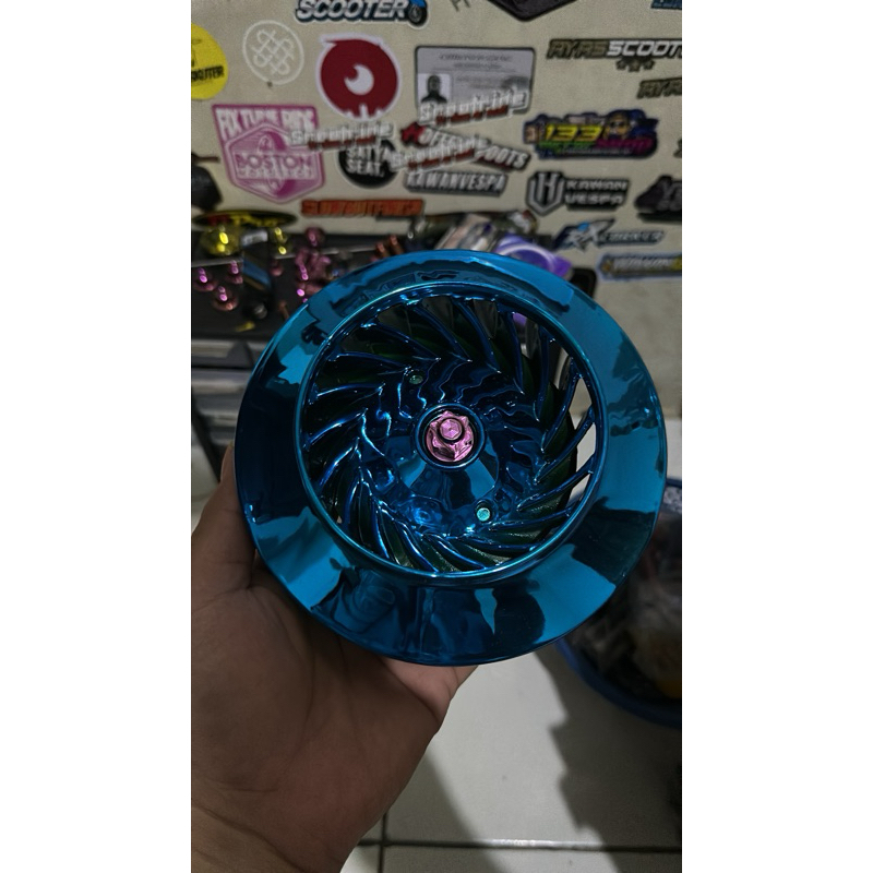Jual baut titanium mur fan magnet vespa matic | Shopee Indonesia