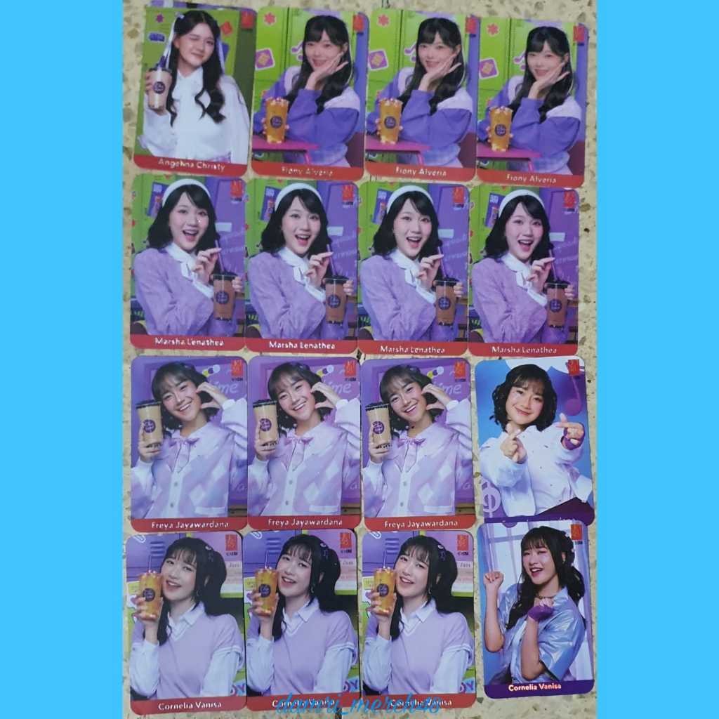 Jual PHOTOCARD JKT48 EDISI CHATIME | Shopee Indonesia