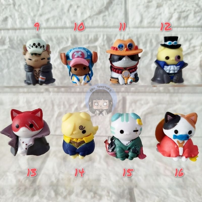 Jual Mainan Figure Anime One Piece Versi Kucing Mini | Shopee Indonesia