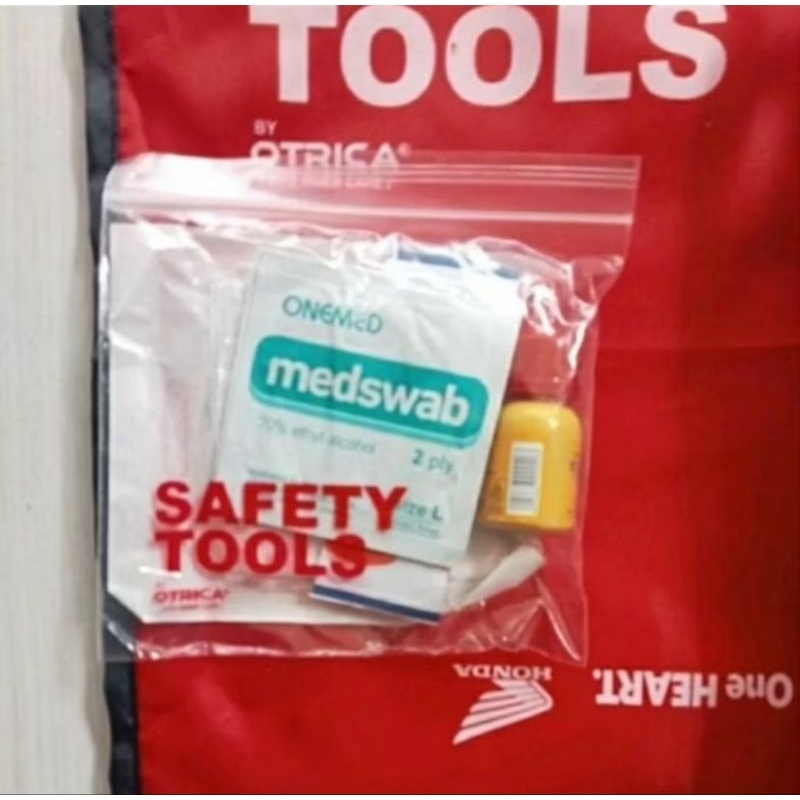 Jual Safety Tool Original Honda Ahm 3in1 Alat Tambal Ban, P3K Terbaru ...