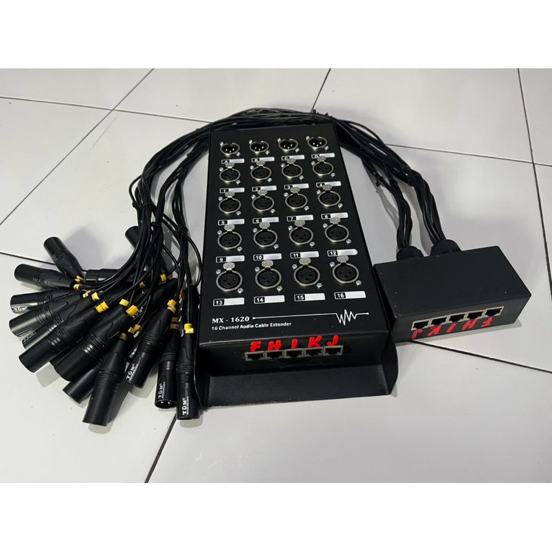 Jual CONVERTER SNAKE BOX 1 SET + JACK & SOKET BAGUS ||| KONEKTOR CAT ...