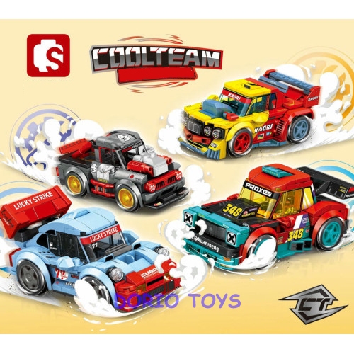 Jual Brick Racing Cool Team - Mobil Balap Drift Super Keren | Shopee ...