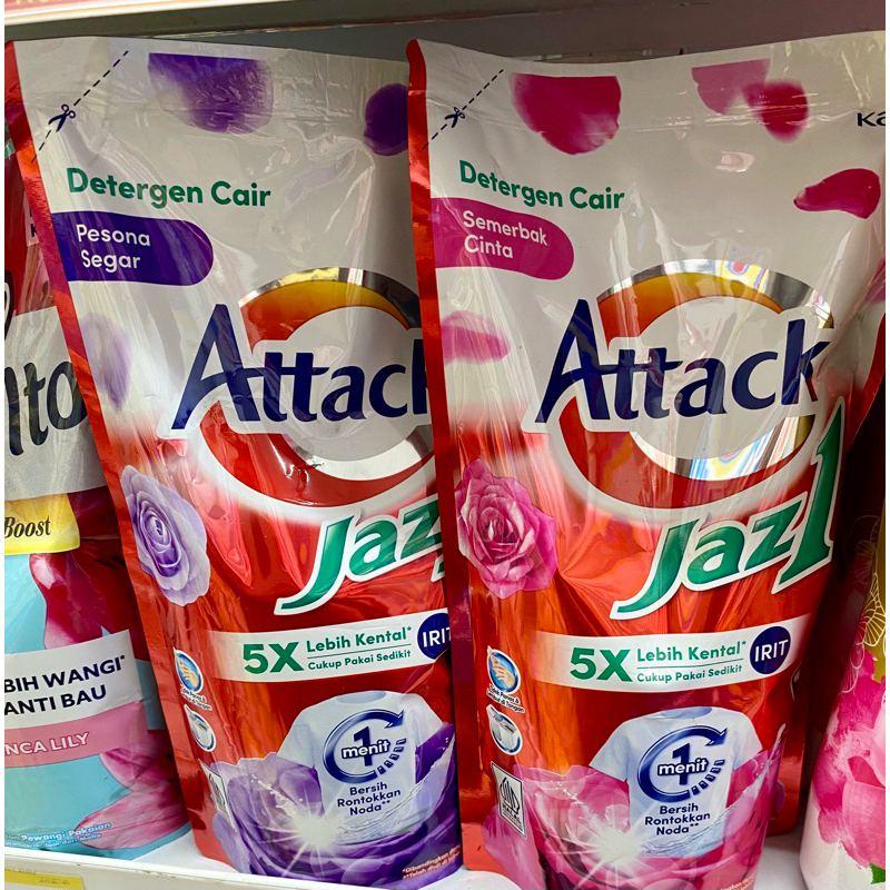 Jual Attack deterjen cair tersedia all varian 700 ml | Shopee Indonesia