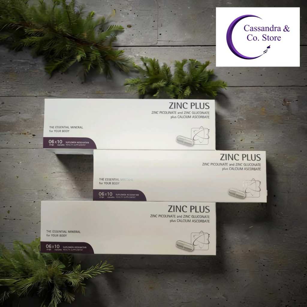 Jual ZINC PLUS KAPSUL BOX / STRIP | Shopee Indonesia