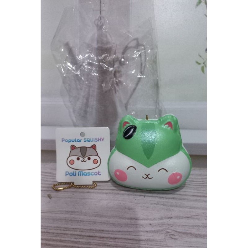 Jual Squishy Mini Poli Head Macaron Green | Shopee Indonesia