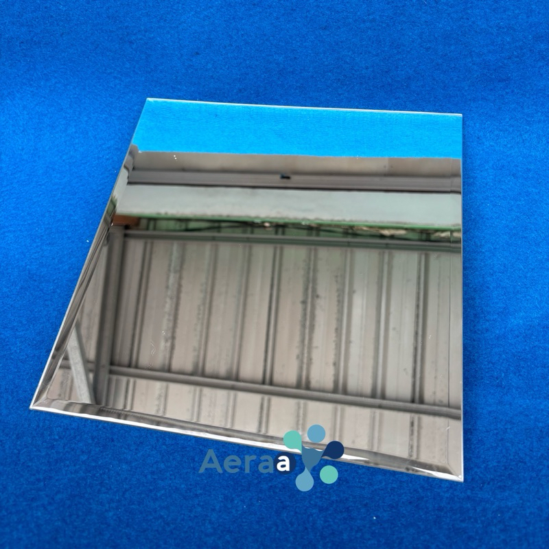 Jual kaca cermin bevel 30x30 kaca cermin bevel dinding moulding tebal ...