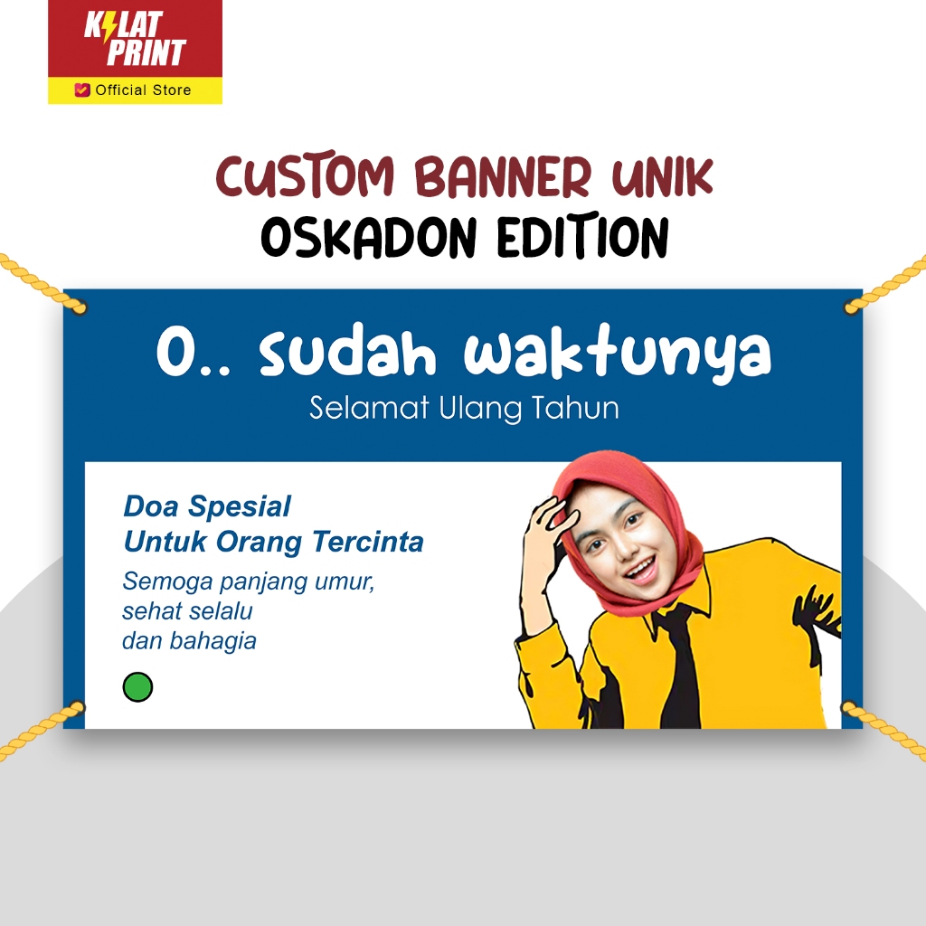 Jual Custom Banner Ultah Hadiah Sidang Wisuda Design Ala Oskadon ...