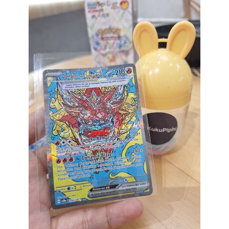 Jual Ogerpon Topeng Tungku EX SAR 204/187 SAR | Shopee Indonesia