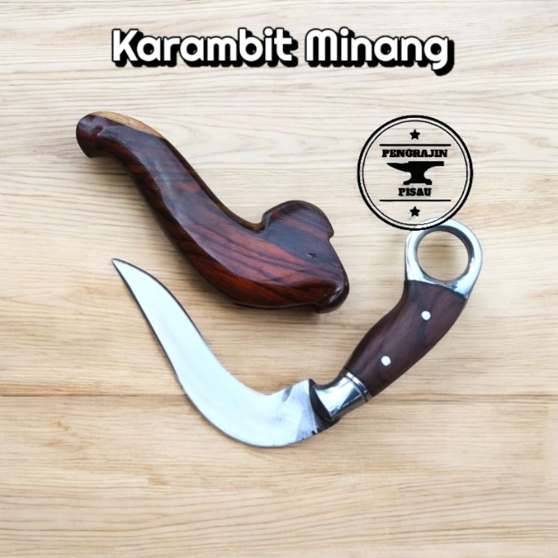 Jual Karambit Krambit Silat Minang Kayu Sonokeling Dural | Shopee Indonesia