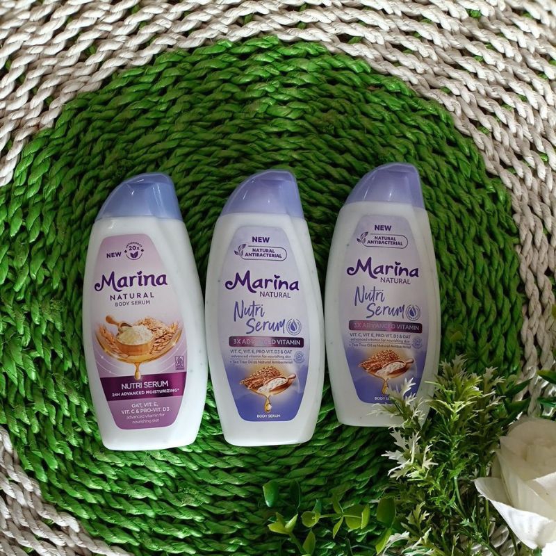 Jual Marina Body Serum Natural Nutri Serum 95ml | Shopee Indonesia