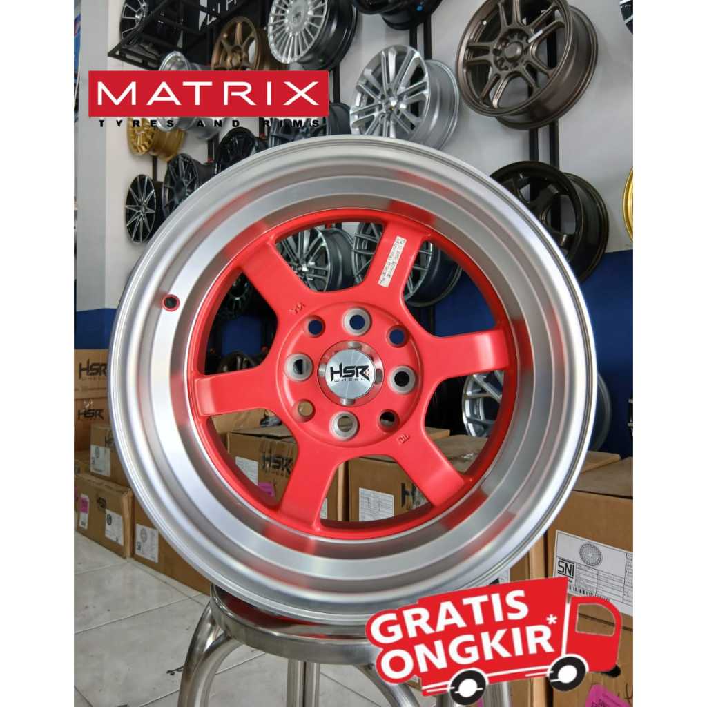 Jual VELG MOBIL RING 15X7/8 HOLE 8X100-114,3 VELG RACING HSR TYPE TOKYO ...