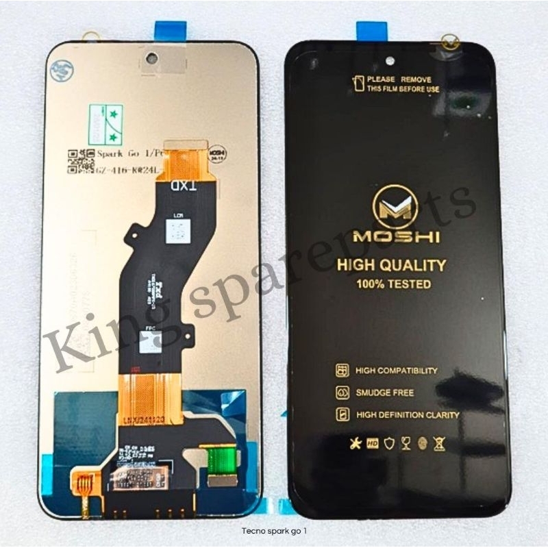 Jual LCD TOUCHSCREEN TECNO SPARK GO 1 2024 KL4 P65 POP 9 ITEL A80 ...